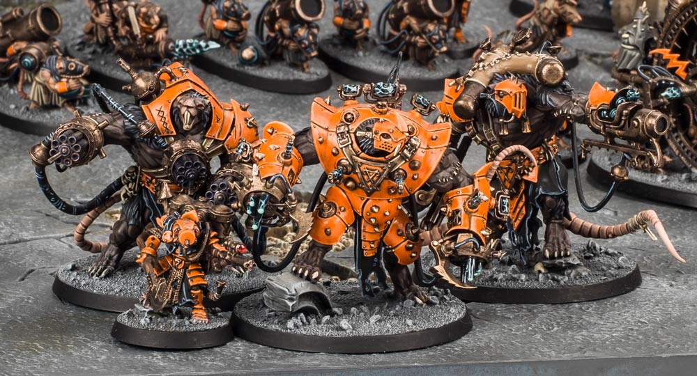 Warhammer - March of Chaos: Clans Skryre Skaven, by Dan Harde