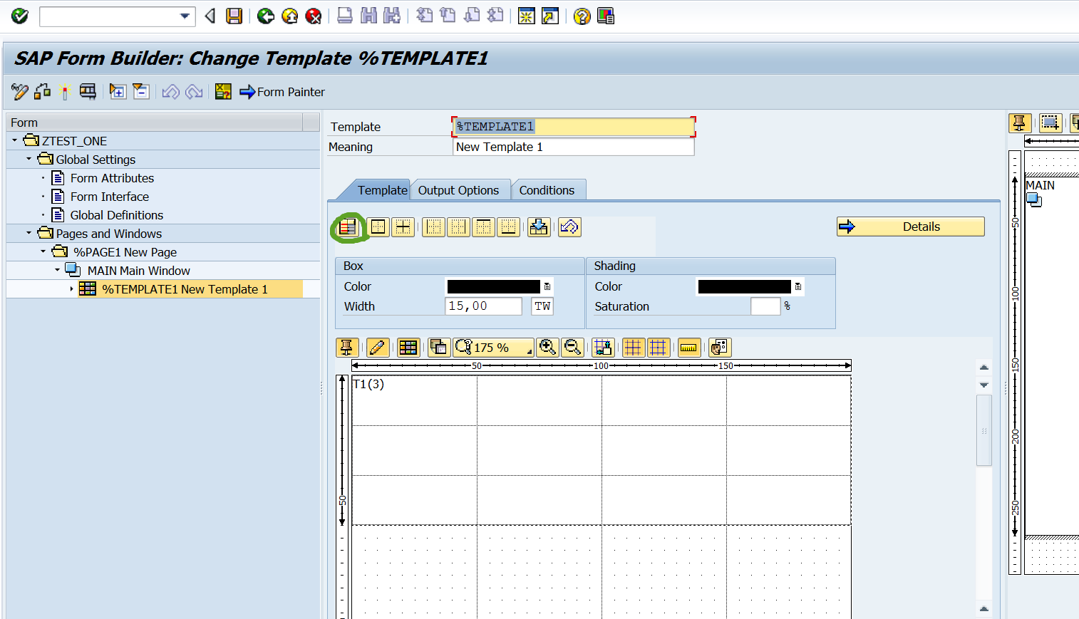 TECHSAP : 10. Smartform :Designing a template in Smartform