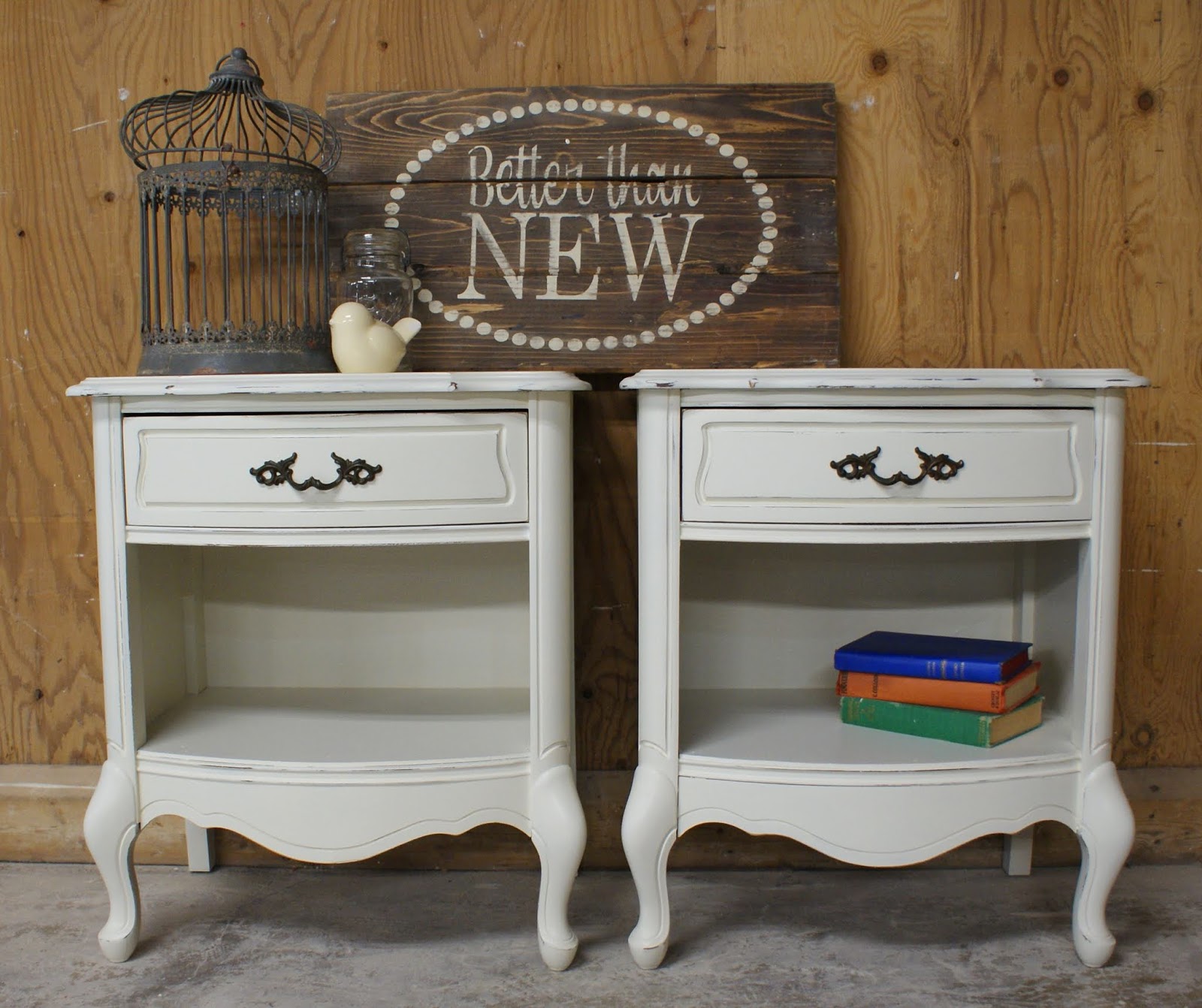 Better Than New: Almost Better Than Ice Cream Side Tables