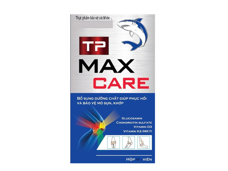 TP MAX CARE Giúp tăng tiết dịch khớp, hỗ trợ giảm triệu chứng thoái hóa ...