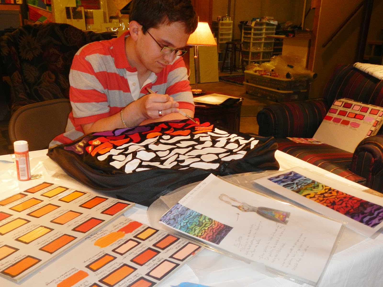 Artist Jeff Hanson: Jeff Hanson Dresses at Omaha Fashion Week