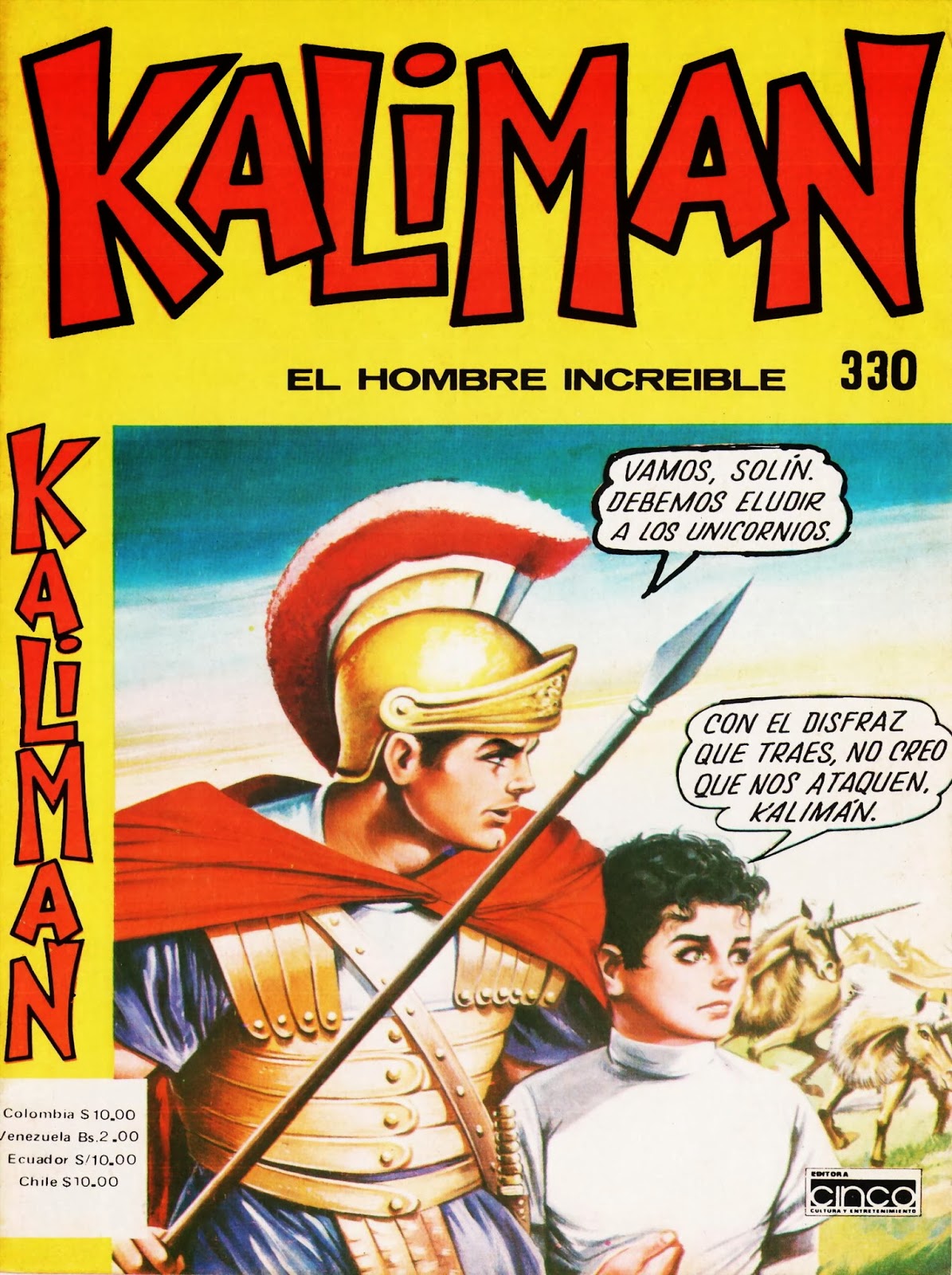 KALIMAN Nº330 - EL VIAJE FANTÁSTICO Nº31 - [EXCLUSIVO] ~ Historietas Viejas