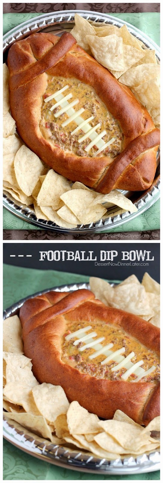 Football Dip Bowl ~ Easy Kitchen 4 All
