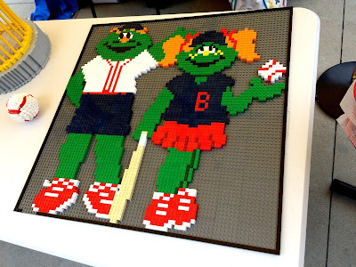 Evan and Lauren's Cool Blog: 8/6/16: Red Sox LEGO Events