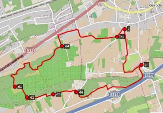 WANDELROUTES: Gelrode