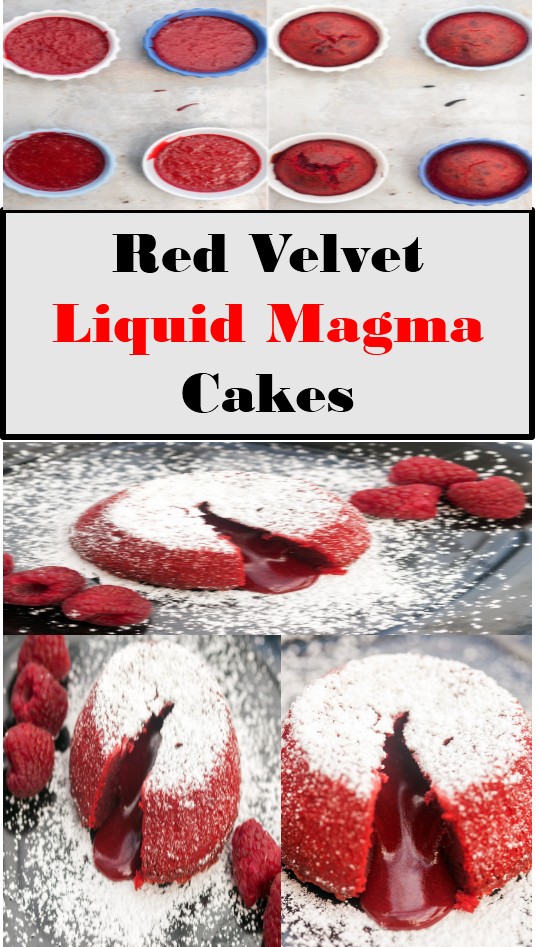 302 Reviews: THE BEST EVER #Recipes >> Red Velvet Liquid Magma Cakes ...