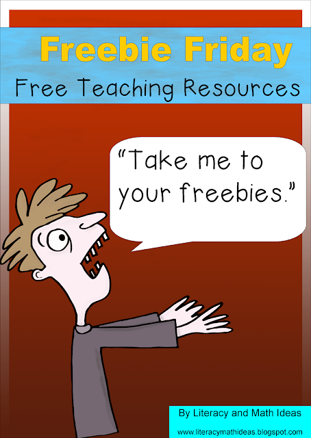 Literacy & Math Ideas: Freebie Friday