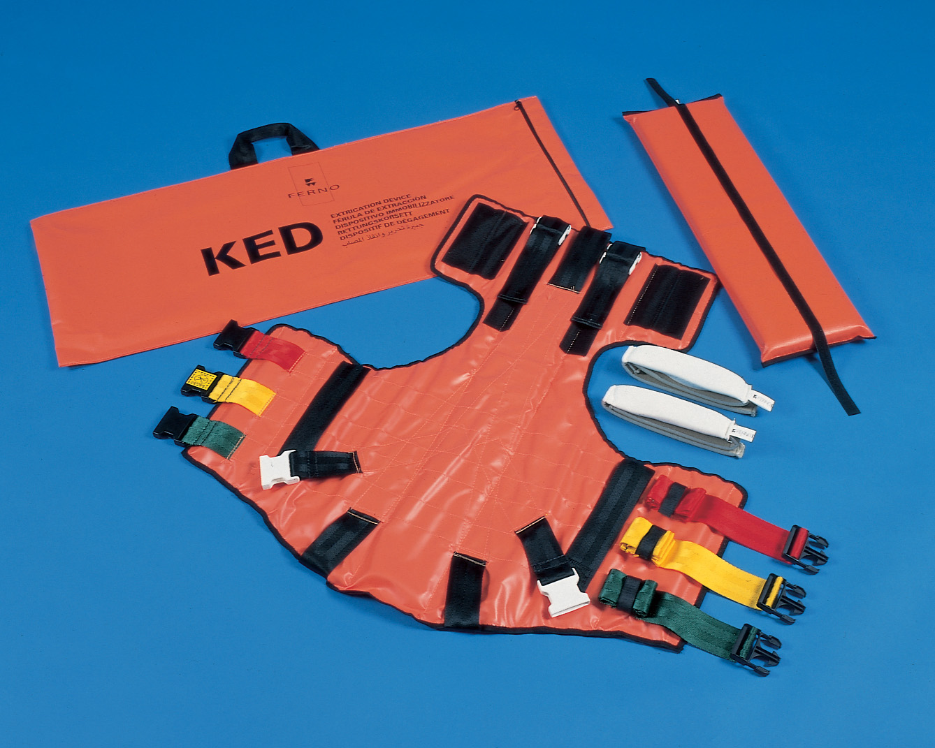 Paramedics and Firefighters: Kendrick Extrication Device - "KED"