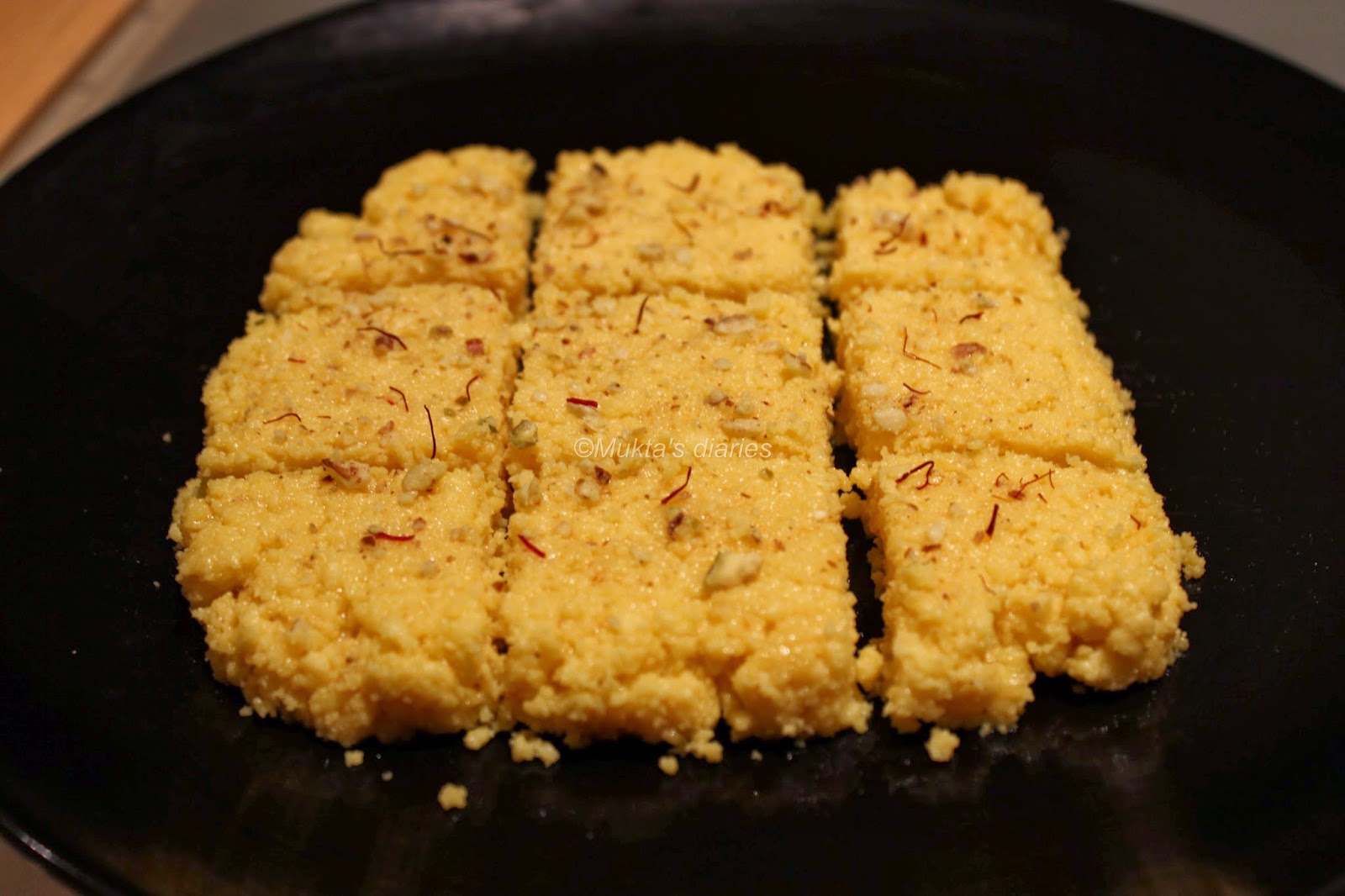 Plain barfi (Indian milk sweet) | Mukta's food diaries