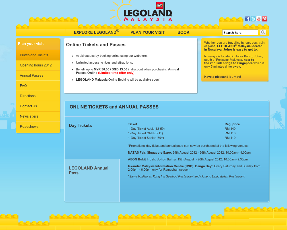 Living in JB: LEGOLAND is on track for launch!