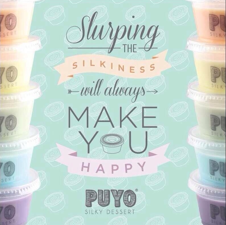Put your napkin on!: Puyo Silky Desserts