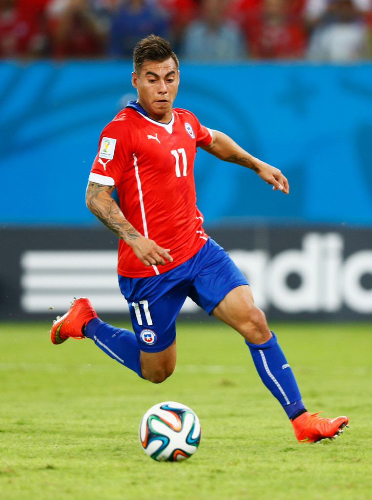 Partidos de la Roja: Eduardo Vargas