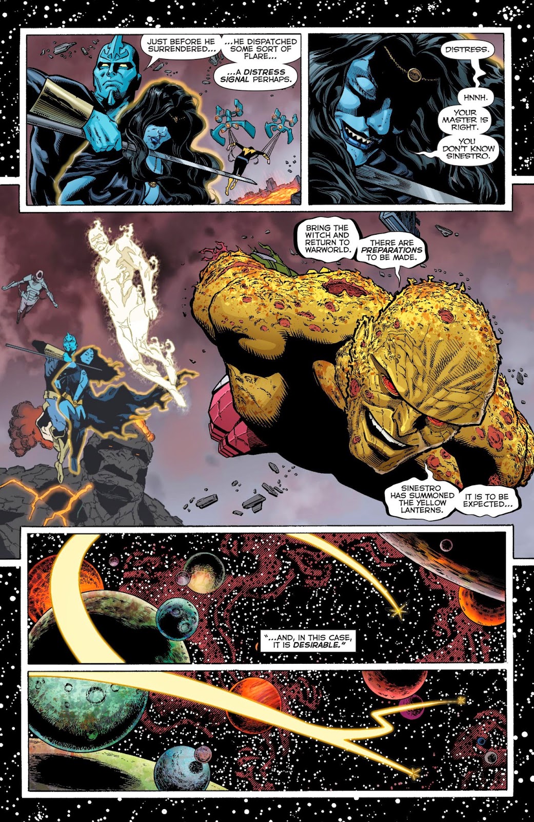 Mongul Sinestro Corps
