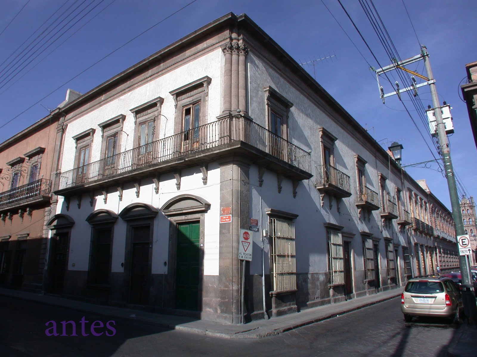 Alejandro Castillo Orejel / Arquitecto: Palacio de San Agustin (antes) SLP