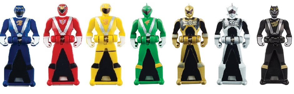 Henshin Grid: Now Complete (ish) Ranger Key Teams