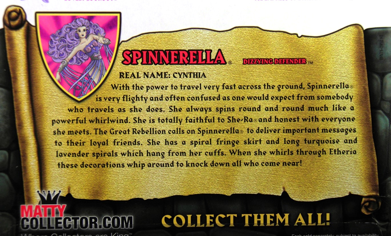 She's Fantastic: Masters of the Universe Classics - SPINNERELLA!