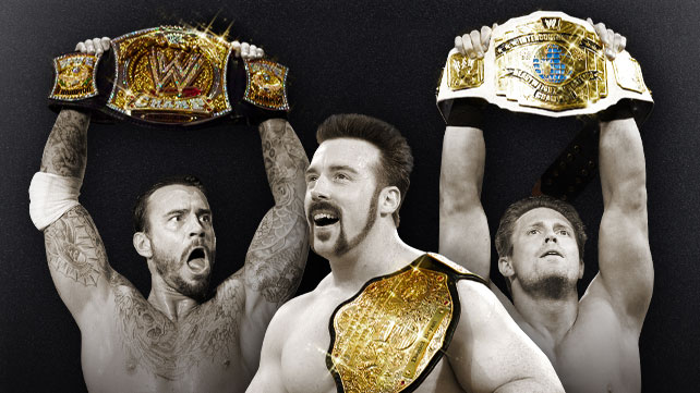 WWE WRESTLEMANIA: THe Three Champions Of WWE Universe