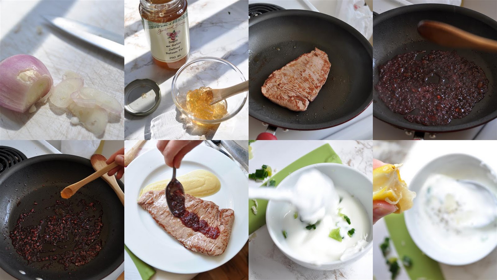 Cook is Good: ESCALOPES DE VEAU, RÉDUCTION À LA GELÉE DE SAPIN ET SAUCE ...