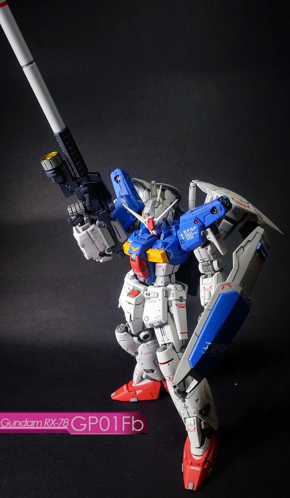 Custom Build: RG 1/144 Gundam GP01 FB Full Burnern "Detailed"