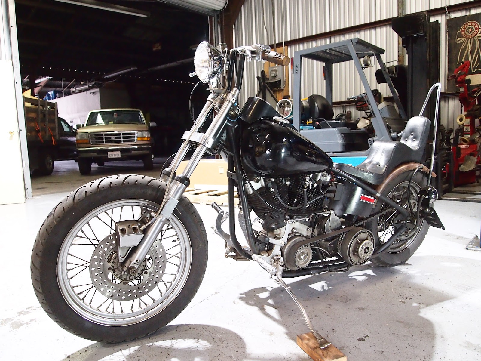 South Bay Street Machines: 1977 Shovelhead FX Hardtail Rigid