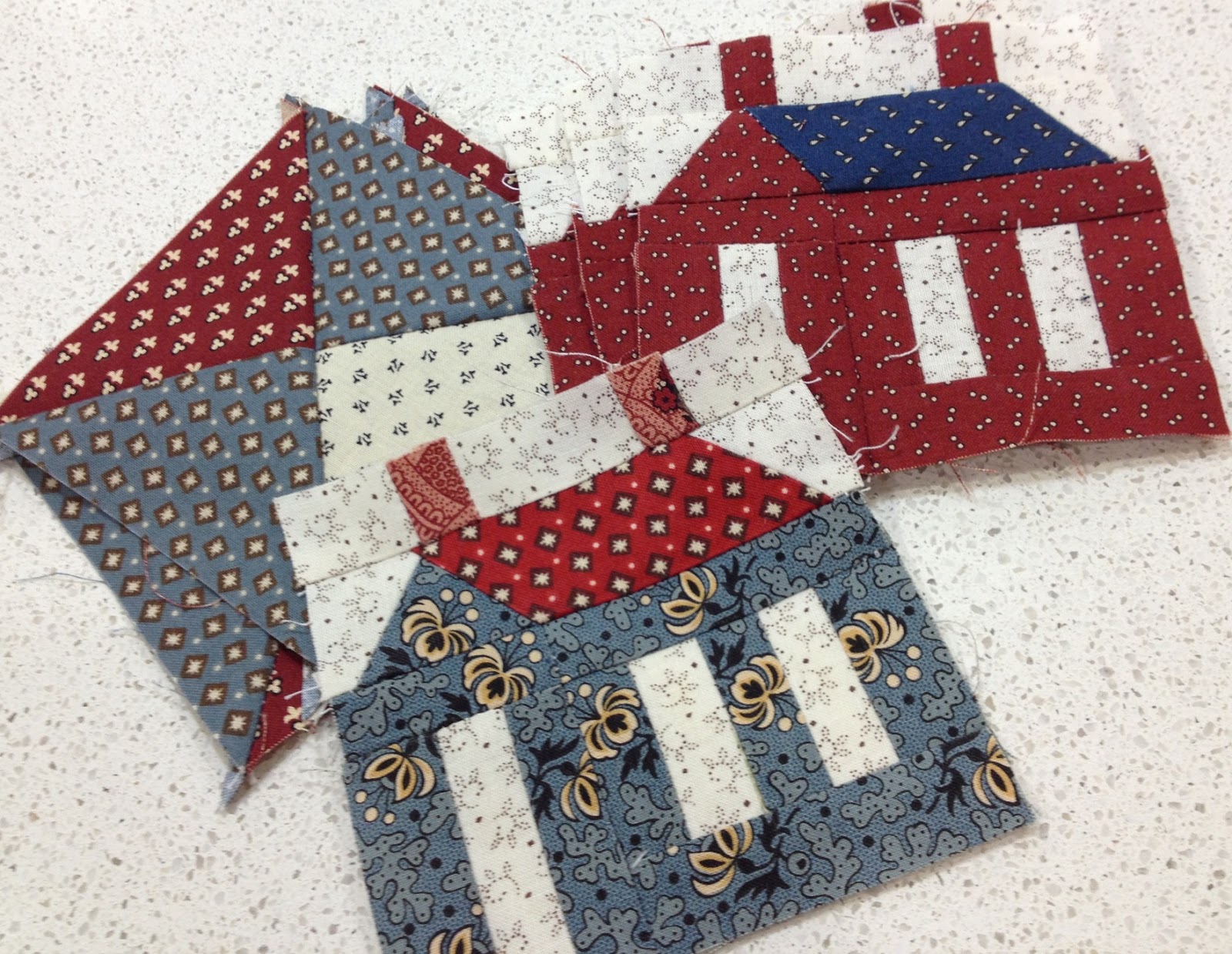 So Sue: Little Red Schoolhouse Quilt