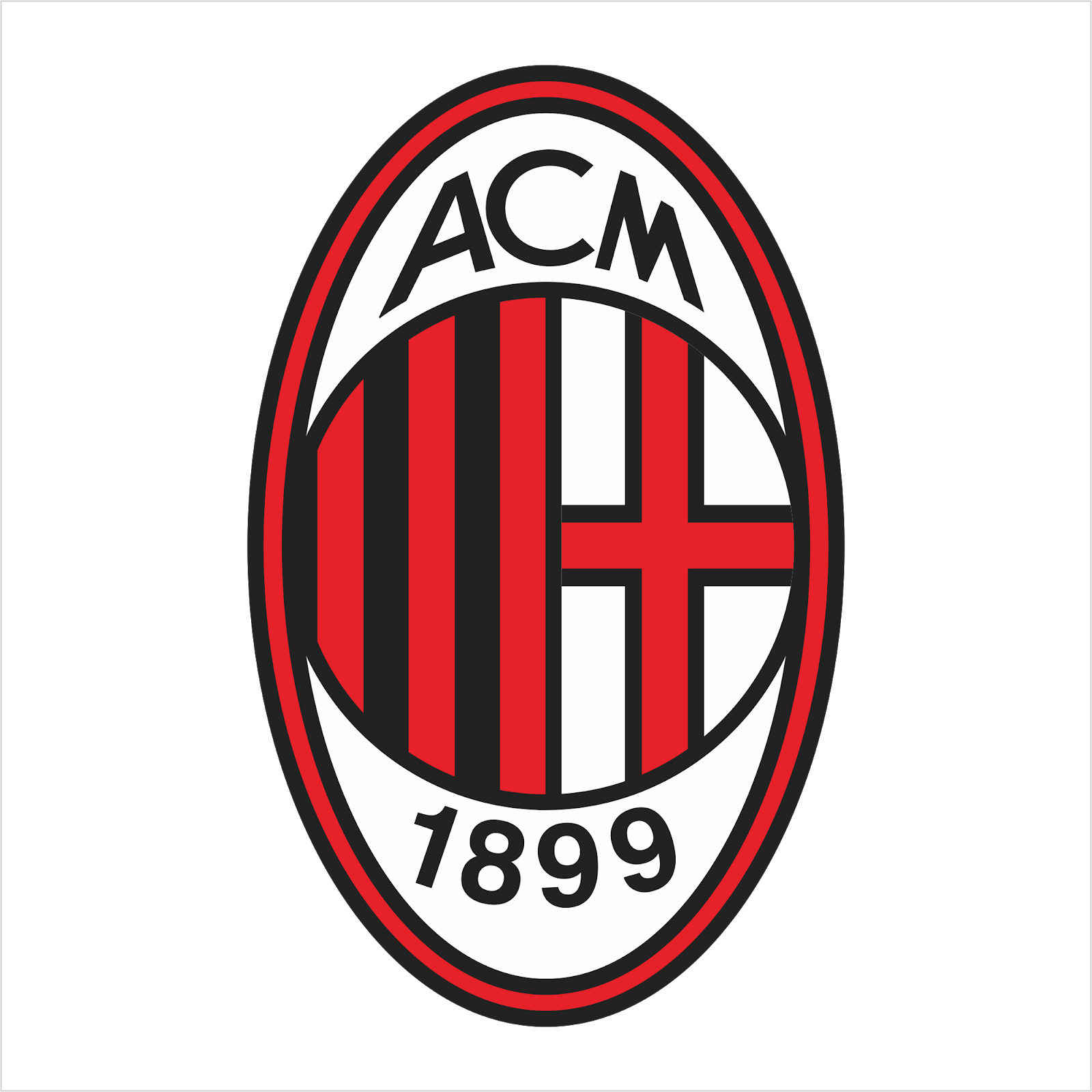 AC Milan Logo vector (.cdr) Free Download - BlogoVector