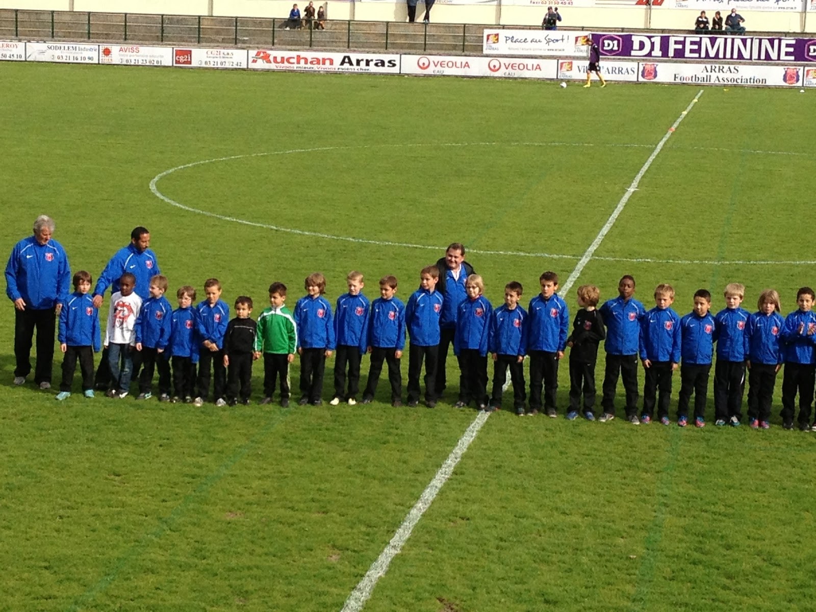 L'école de football d'Arras F.A.: En attendant les grands...