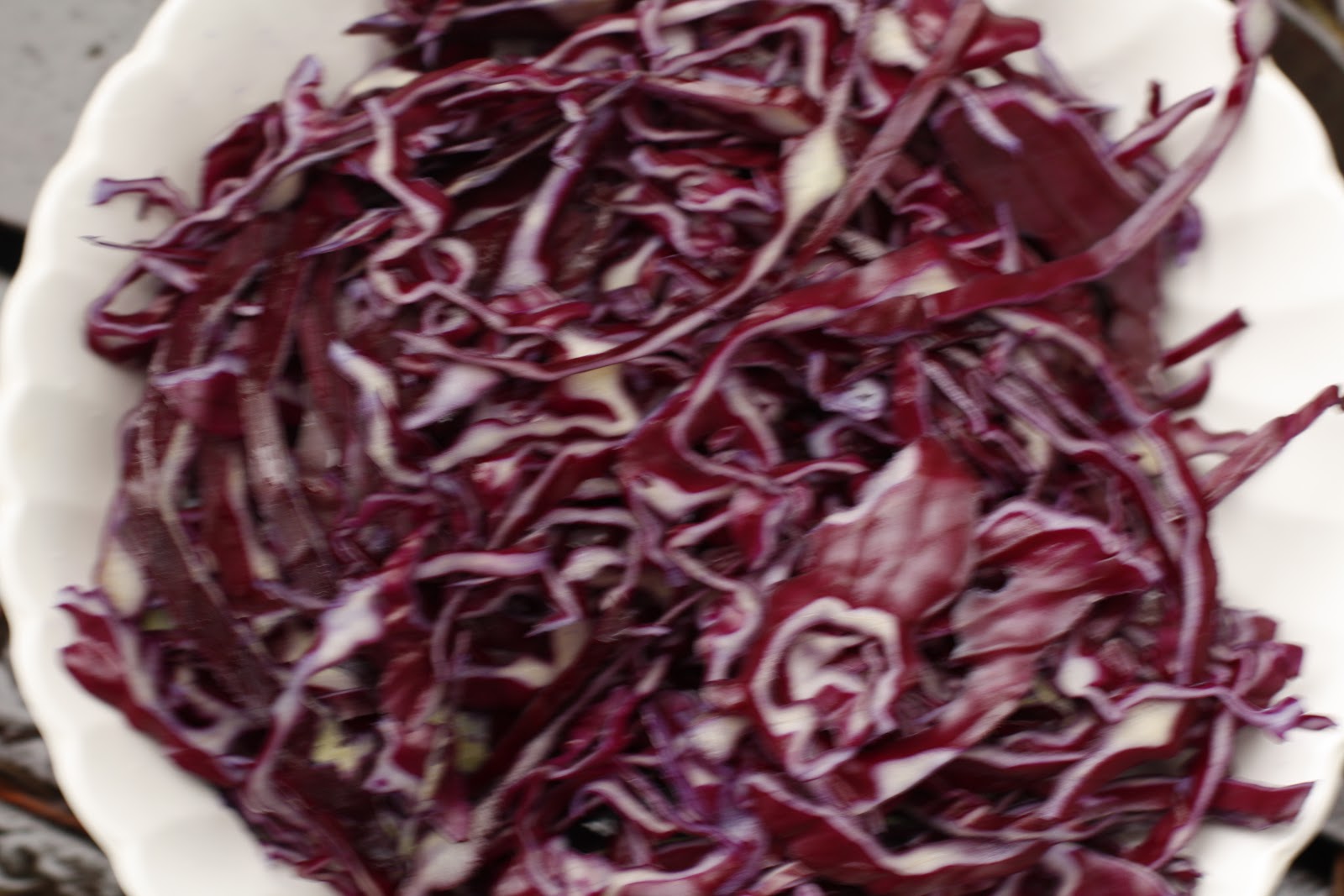 Food Connections: Cooked Red Cabbage with Red Wine Vinegar
