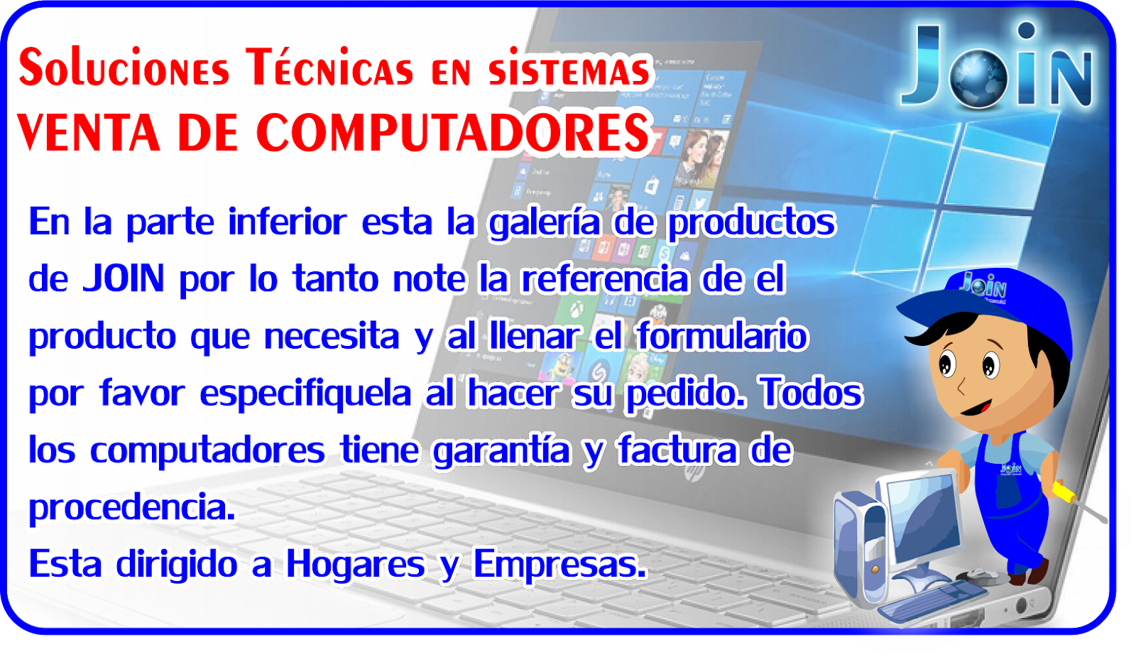 JOIN SOLUCIONES INFORMATICAS