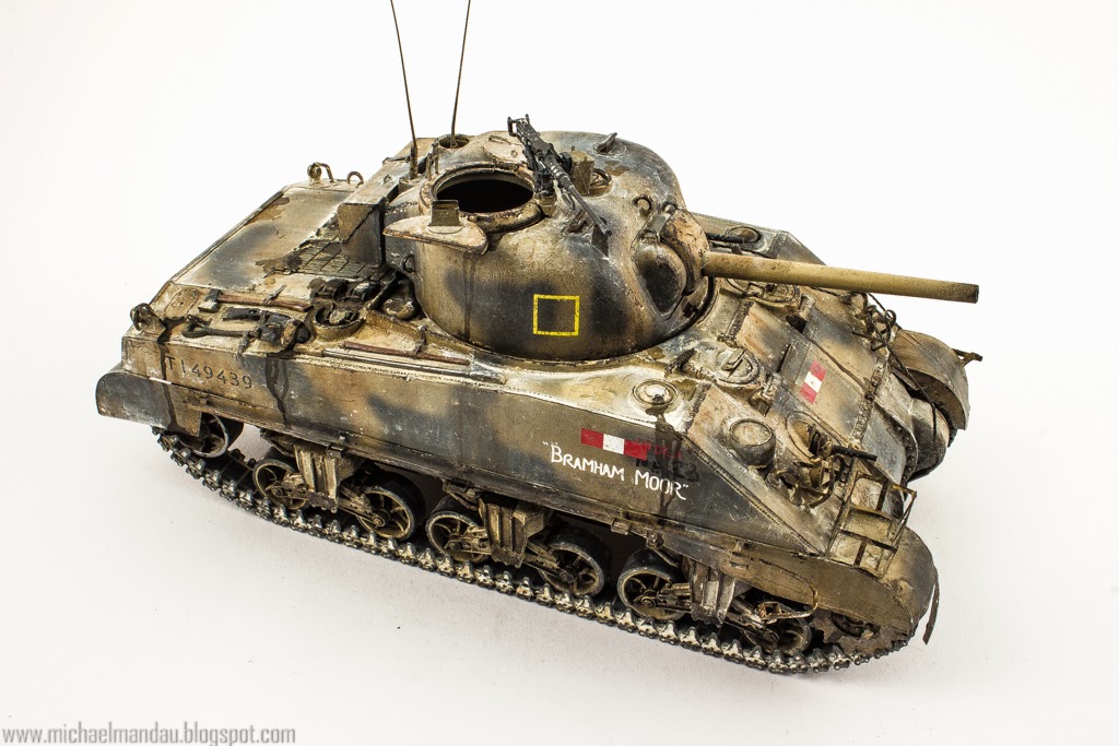 Scale-Modelling: Sherman III DV