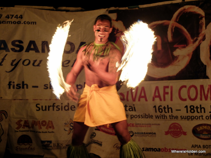 WhereIsHolden?: Siva Afi Samoan fire dance