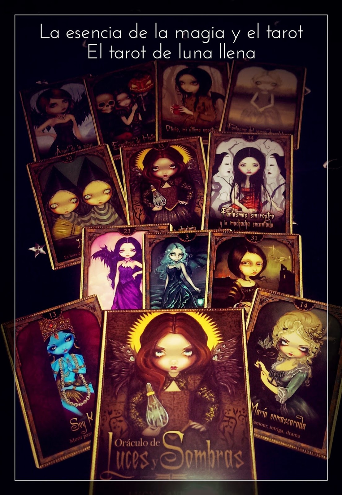 La esencia de la magia y el tarot: Oráculo de Luces y sombras, uno de ...