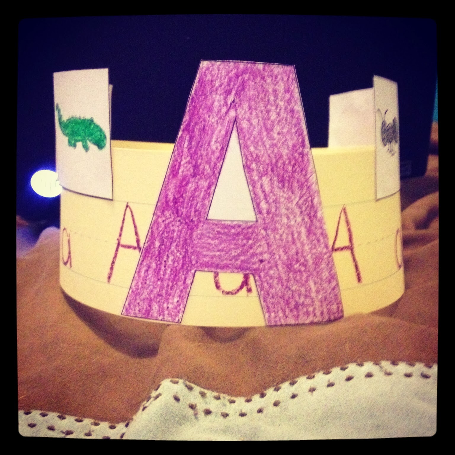 Lesson Plans and Lollipops: Tuesday Centers and an Alphabet Hat