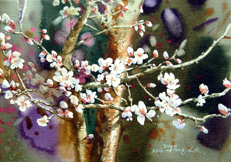 Shin Jong Sik | Watercolor painter | Tutt'Art@ | Pittura * Scultura ...