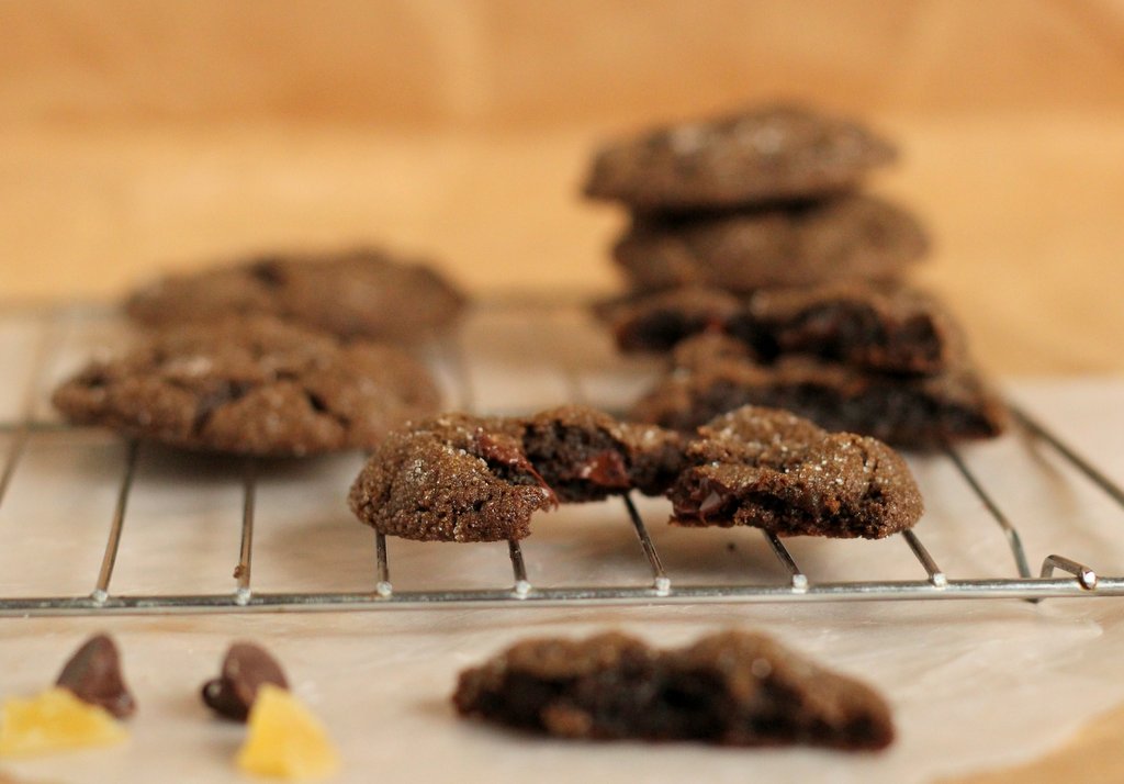 Tried in Blue: Tuesday's Twist: Spicy Chocolate Gingerbread Cookies