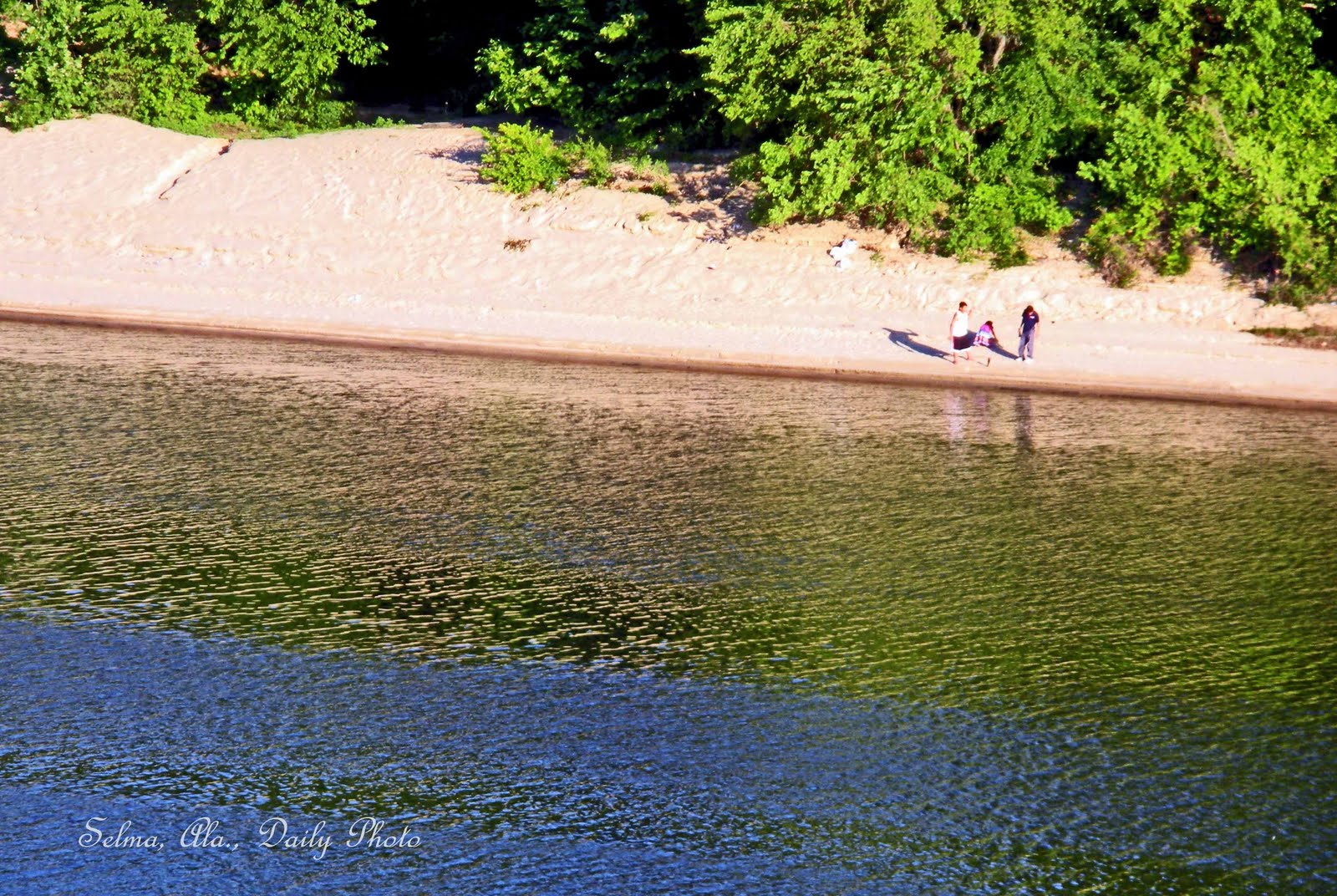 Selma, Ala. Daily Photo: Alabama River Sandbar