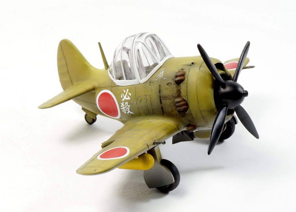 半殘老虎的家: Non Scale TIger Model Ki-84 Egg Plane