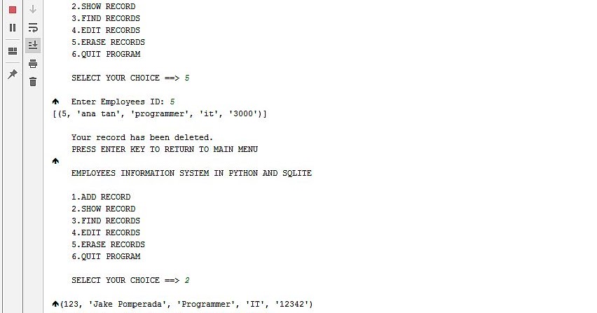 Free Programming Source Codes and Computer Programming Tutorials: EMPLOYEES INFORMATION SYSTEM ...