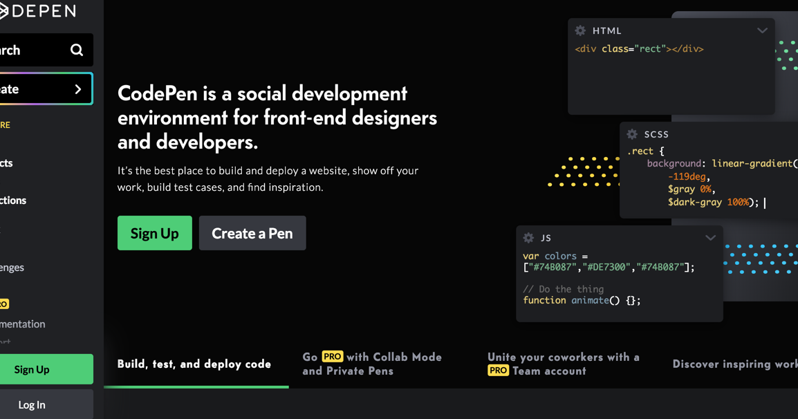 Codepen.io : una fuente de inspiración inesperada