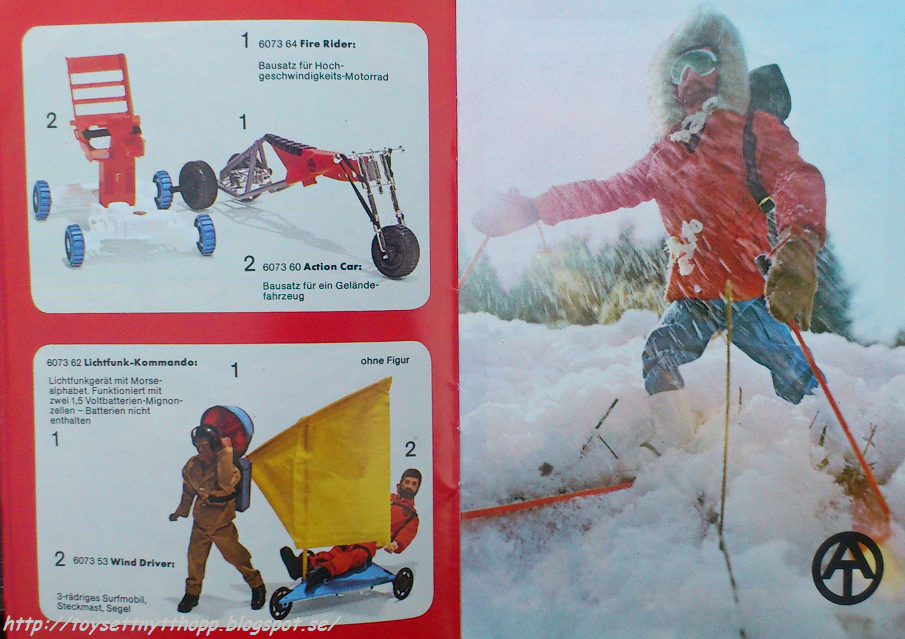 Toys - Ett Nytt Hopp!: Action Team Germany - katalog 1975