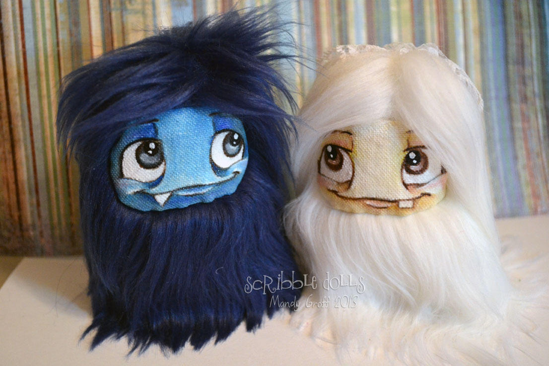 Scribble Dolls: Custom Pocket Fluffs, an Anniversary, and Meet Doodle!