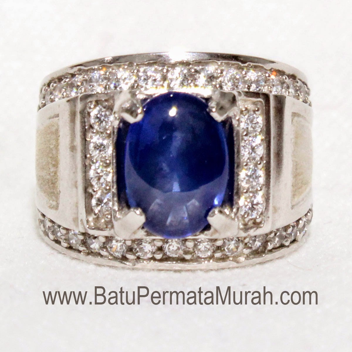 Batu Blue Sapphire Corundum Natural - Toko Jual Batu Permata Akik ...