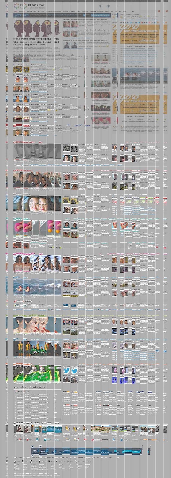 Using perceptual diffs to spot mistakes during web development