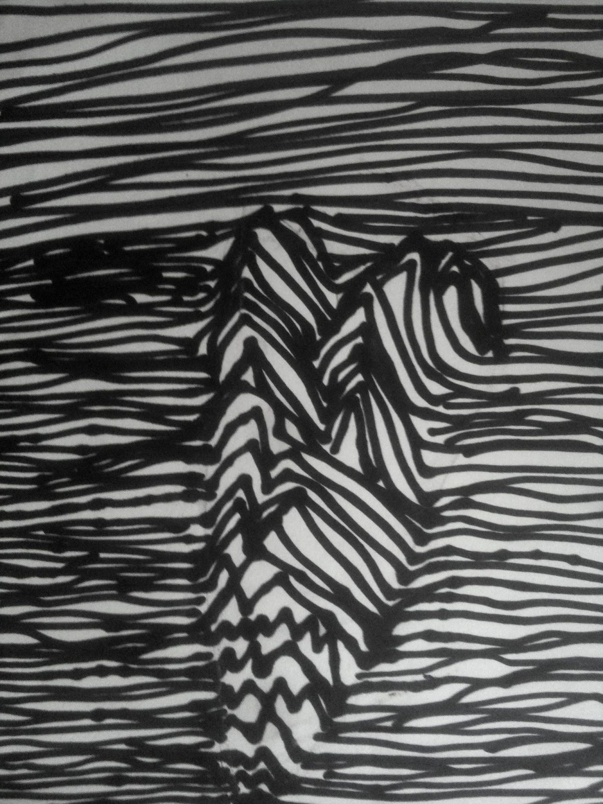 Kids Art Market: Zig Zag Hearts with Bridget Riley