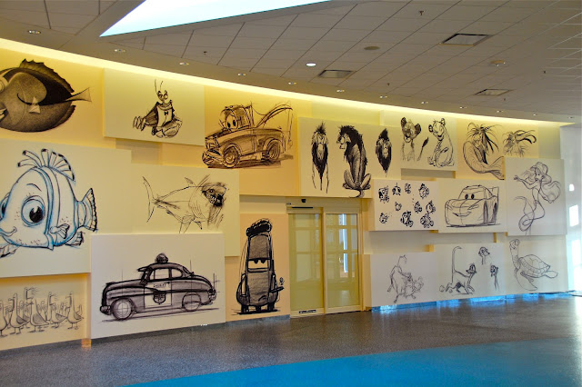 Disney Sisters: Inside Disney's Art of Animation Resort Lobby