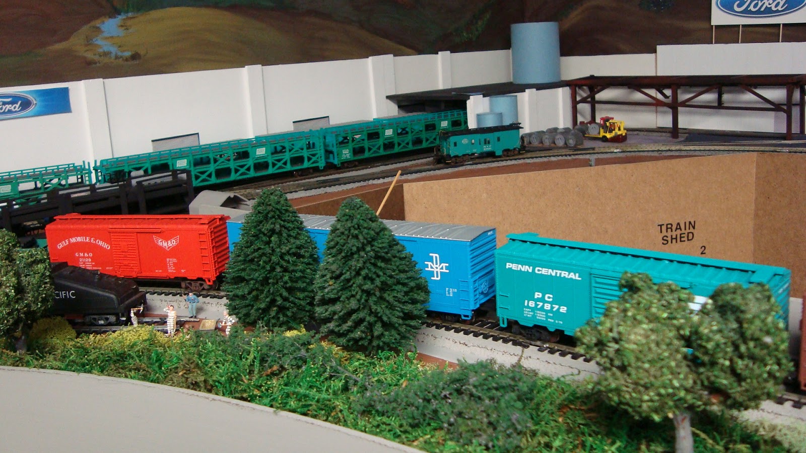 New York Central Train Layout: P.C.C.M. 22E