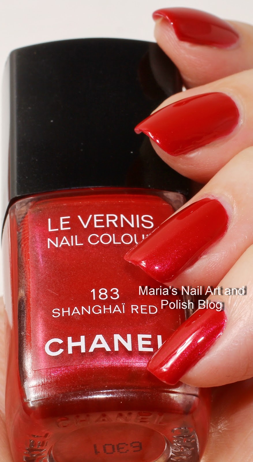 Marias Nail Art and Polish Blog: Chanel Shanghai Red 183, Coromandel de ...