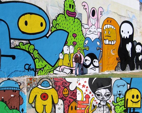 TATTO DE PARED: TIPOS DE GRAFFITIS 3