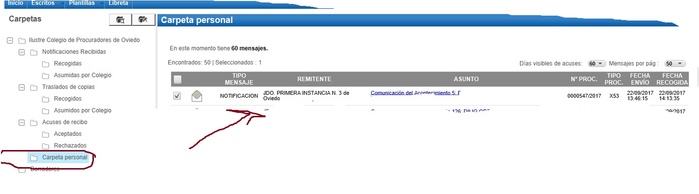 Aplicacin Lexnet De Escritorio Epilogo