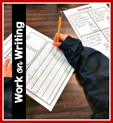 Theimaginationnook: Writing Station with the Daily 5